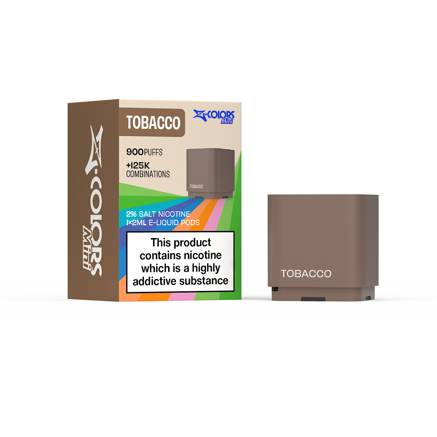 ZColors Mini Tobacco – ZLand By ZLab – Hit your true Colors