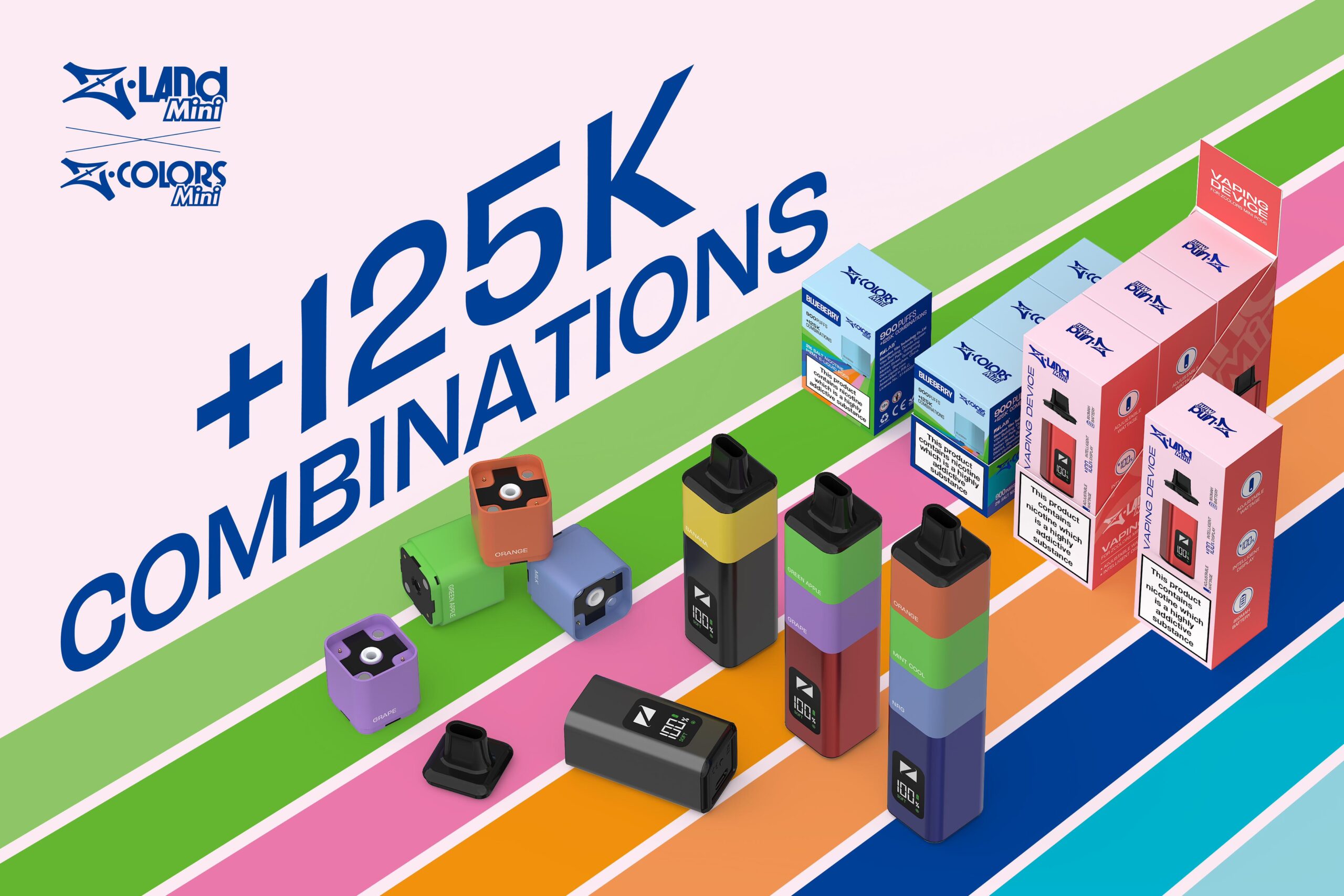 ZLand By ZLab – Hit your true Colors – World's Best Vapes